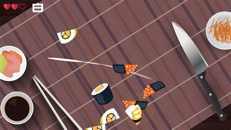 Sushi Ninja Cut Sushi HTML Game By Artheads CodeCanyon