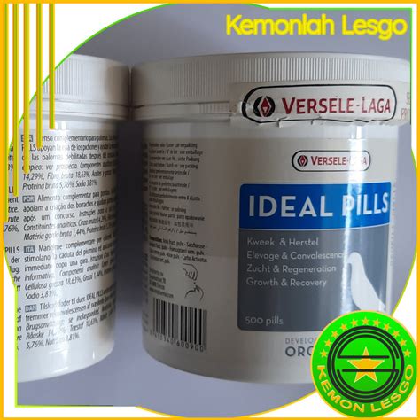 Ideal Pil Versele Laga Ideal Pills 100 Pil Jamu Ngeram Vitamin Burung Merpati Lazada Indonesia