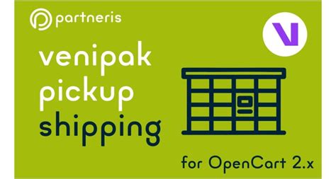 opencart venipak pickup for opencart 2 x