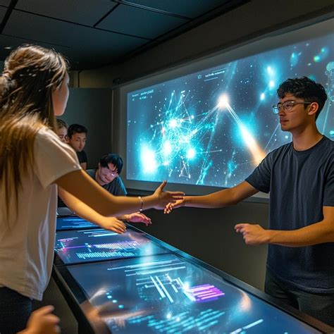 Quotstudents Engaged In An Interactive Coding Workshopquot Premium Ai