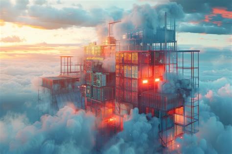 cloud computing infrastructure with virtual machines and containers