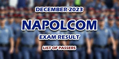 Napolcom Exam Result December 2023 List Of Passers Newsfeed