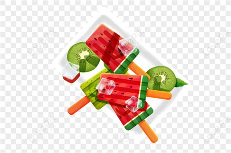 아이스 캔디 한 접시 Png 일러스트 무료 다운로드 Lovepik