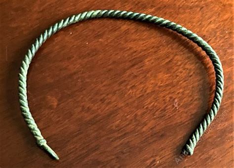Antiques Atlas Viking Bronze Torc Neck Ring Mid 9th C Ad