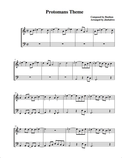 File Mega Man 3 NES Ending Sheet 1 Png Video Game Music Preservation Foundation Wiki