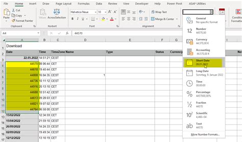 exported excel can t be formatted super user