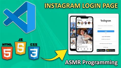 Asmr Programming Clone Instagram Login Page No Talking Youtube