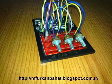 Potansiyometre ile RGB Led Kontrolü