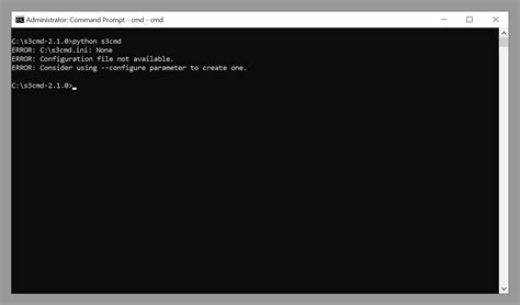 install s3cmd on windows