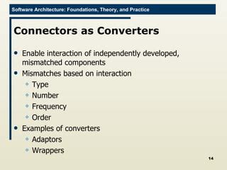Software Connectors PPT Computer Software And Applications Computing