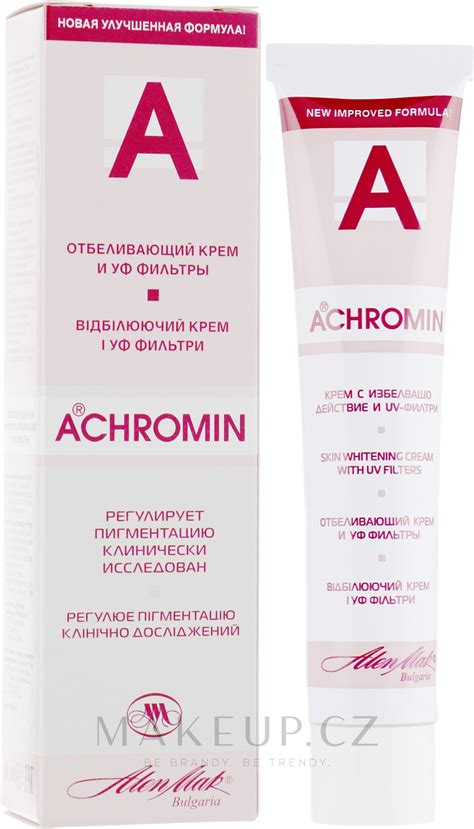 Bělící krém na pigmentové skvrny - Alen Mak Achromin | Makeup.cz
