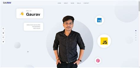 Gaurav Lohar On Linkedin Webdevelopment Nextjs React Portfolio