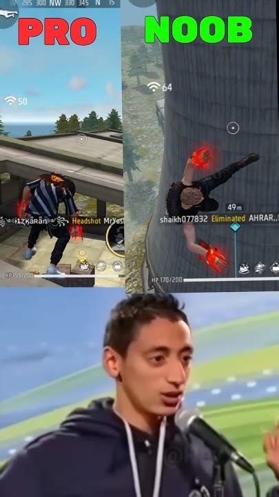 Pro Vs Noob Freefire Shorts Youtube