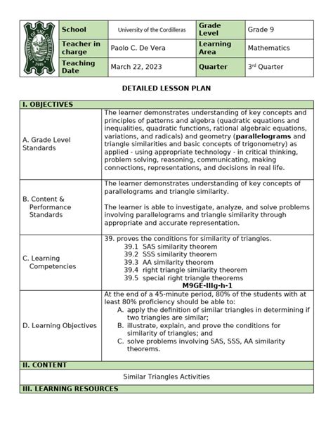 Triangle Similarity Theorems Pdf