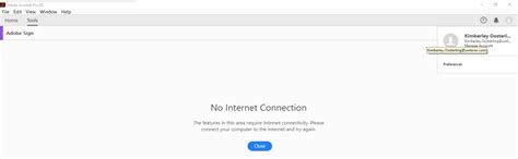 Solved No Internet Connection Acrobat Dc Adobe Product Community 10120959