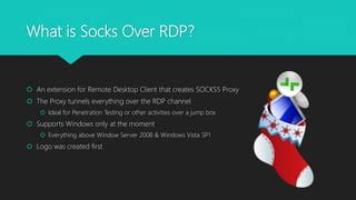 Socks Over Rdp Pptx