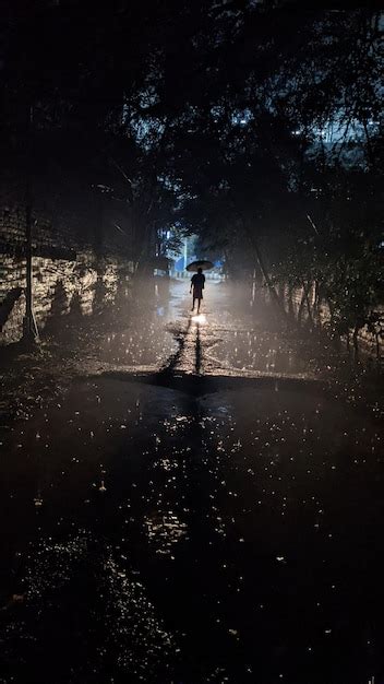 Premium Photo Umbrella Man