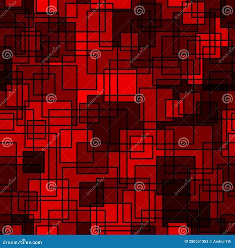 Quad Seamless Pattern Repeated Overlap Hexagon Motif Texture Print Stock Vector Illustration