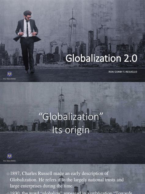 Module 14 Globalization 20 Pdf Globalization Economies