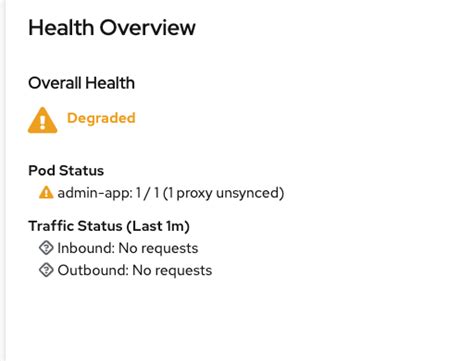 proxy status reporting out of sync for all pods · issue 3318 · kiali