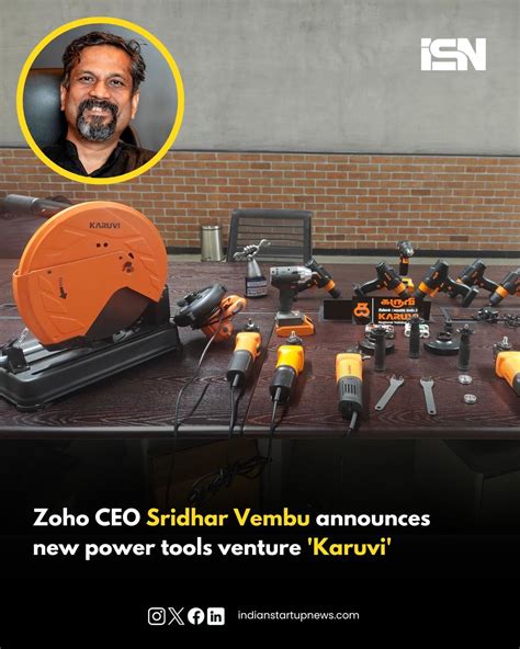 Indian Startup News On Linkedin Zoho Ceo Startup Tools Chennai