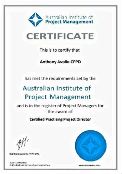 Anthony Avolio Cppd On Linkedin Aurecon Aipm Certification 20 Comments Anthony Avolio Cppd On Linkedin Aurecon Aipm Certification 20 Comments