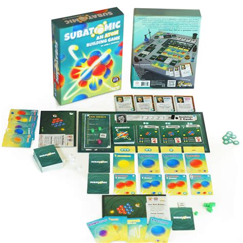 Subatomic An Atom Building Game 2nd Edition Genius Games