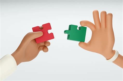 Premium Photo 3d Jigsaw Puzzle Pieces Symbol Of Teamwork Problemsolving Business Challenge 3d