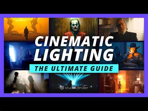 Film Lighting — The Ultimate Guide W Video And Cheatsheet