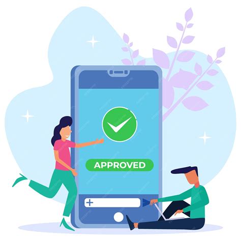Premium Vector Illustration Vector Graphic Cartoon Character Of Approved