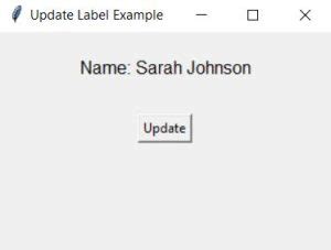 How To Create Labels In Python With Tkinter
