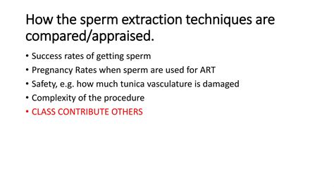 Sperm Retrieval Techniques Pptx Infertility Reproductive Health