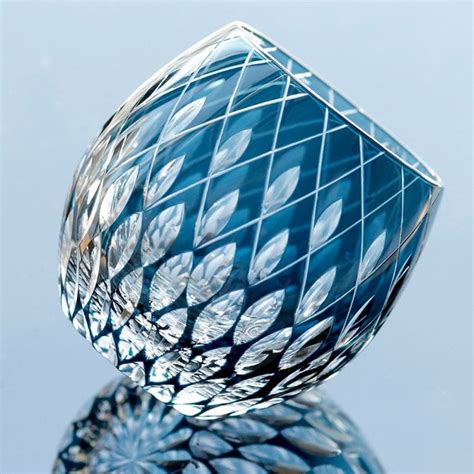 Edo Kiriko Glass A Maximalism Design Glasscias Kiriko Glass Edo