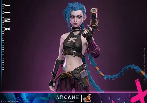 Hot Toys Unveils New 1 6 Scale League Of Legends Arcane Jinx Figure