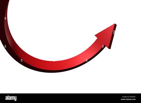 Curved Arrow Hi Res Stock Photography And Images Alamy
