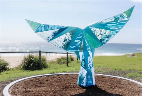New Art Trail Sculpture Tells Tale Of Whale Trails Along Illawarra