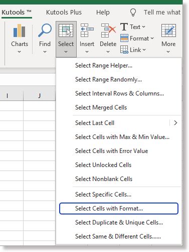 Quickly Select Cells Based On Color Or Formatting In Excel