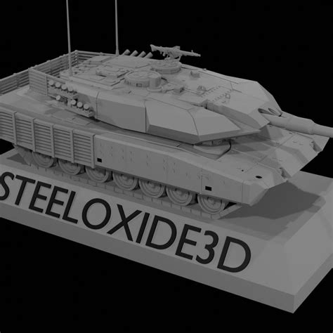 3d Printable Leopard 2 Evolution By Steeloxide3d