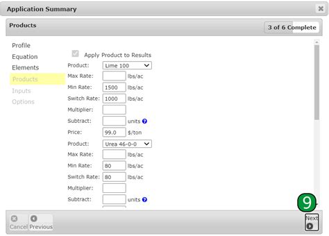 Application Summary Report Fieldalytics Help