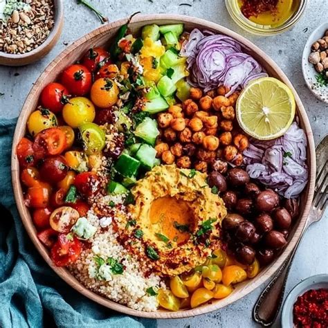 Easy Mediterranean Bowl Recipe For Healthy Meals Dreamy Table