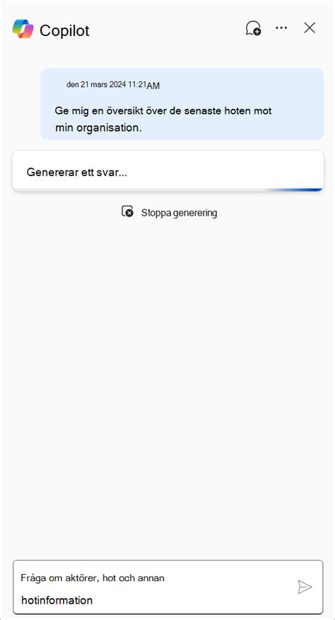 Använda Microsoft Security Copilot för hotinformation Microsoft Defender Microsoft Learn