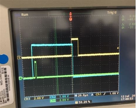 TDC7200 INTB Signal Doesn T Go Down Sensors Forum Sensors TI E2E Support Forums