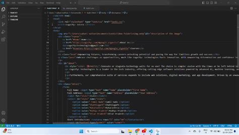 How I Built A Simple Webpage Using Html And Css Sabari Nathan M