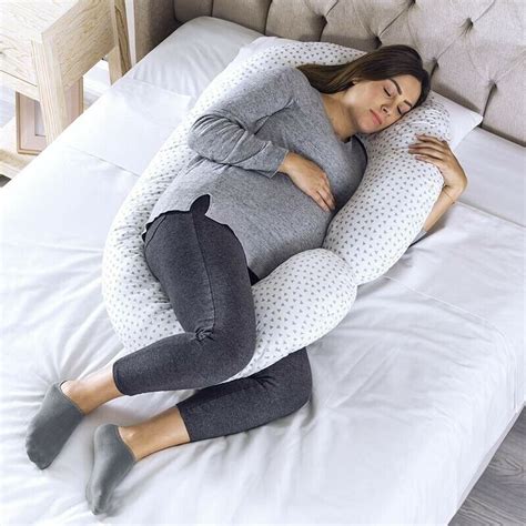Allerease U Shaped Pregnancy Pillow White Artofit