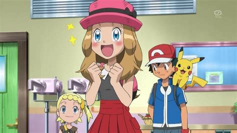 Serena Excited With Ash And Bonnie By Batnado On Deviantart Serena Excited With Ash And Bonnie By Batnado On Deviantart