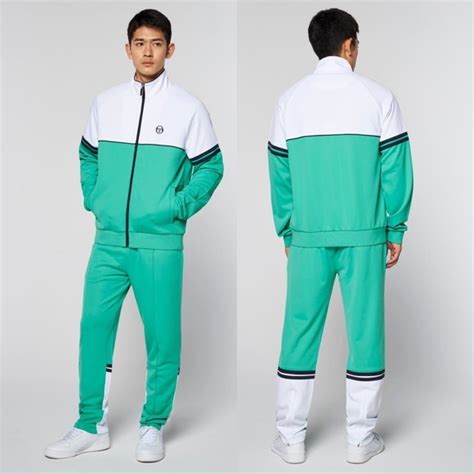 Sergio Tacchini Other Mens Sergio Tacchini White Green Navy Casual