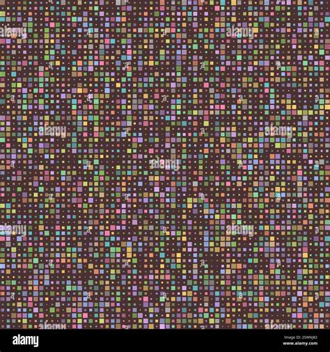 Geometric Shapes Composition Squares In Multiple Colors Earthy Muted