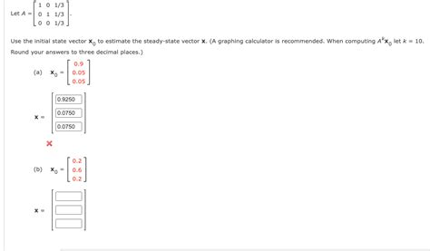 let a ⎣⎡1000101 31 31 3⎦⎤ use the initial state