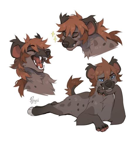Fursona Art Hyena