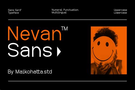 Nevan Font By Maikofarazhatta · Creative Fabrica